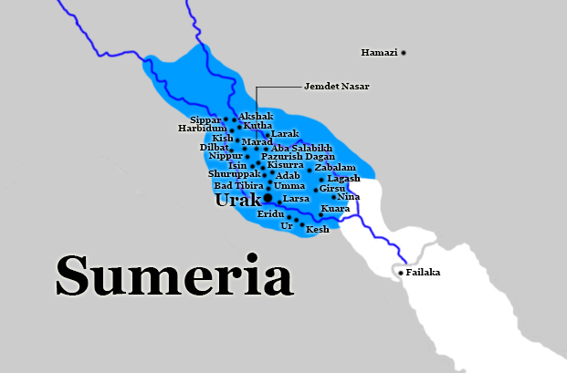 Sumer City Map