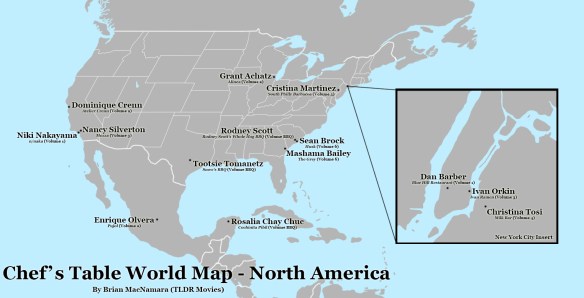 Map-It: Chef’s Table 2020 | TL;DR Movie Reviews and Analysis