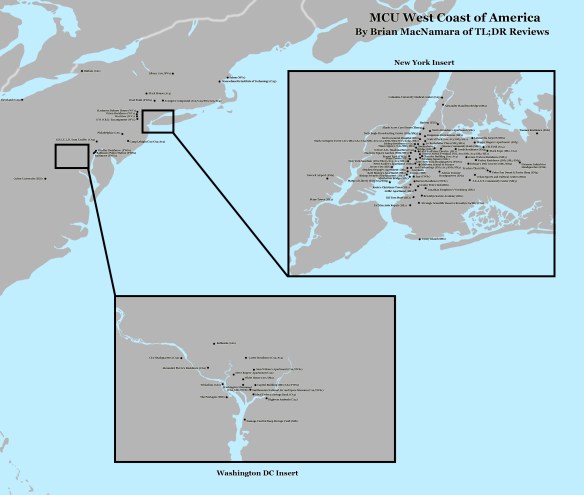 Mapping Infinity: The Cartography of the MCU Spider-Man: No Way Home ...