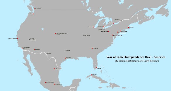 Mapping the War of 1996 [Independence Day] – Map-It | TL;DR Movie ...