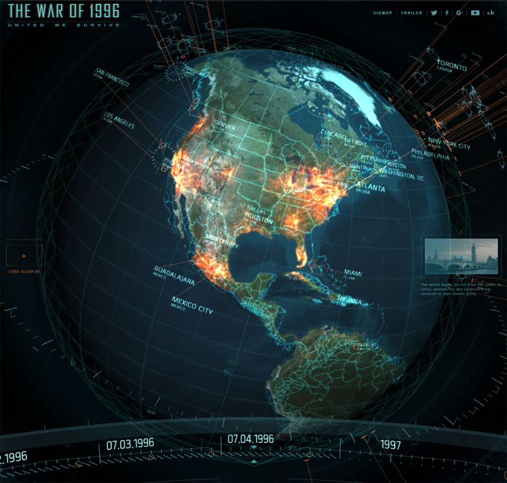 Mapping the War of 1996 [Independence Day] – Map-It | TL;DR Movie ...