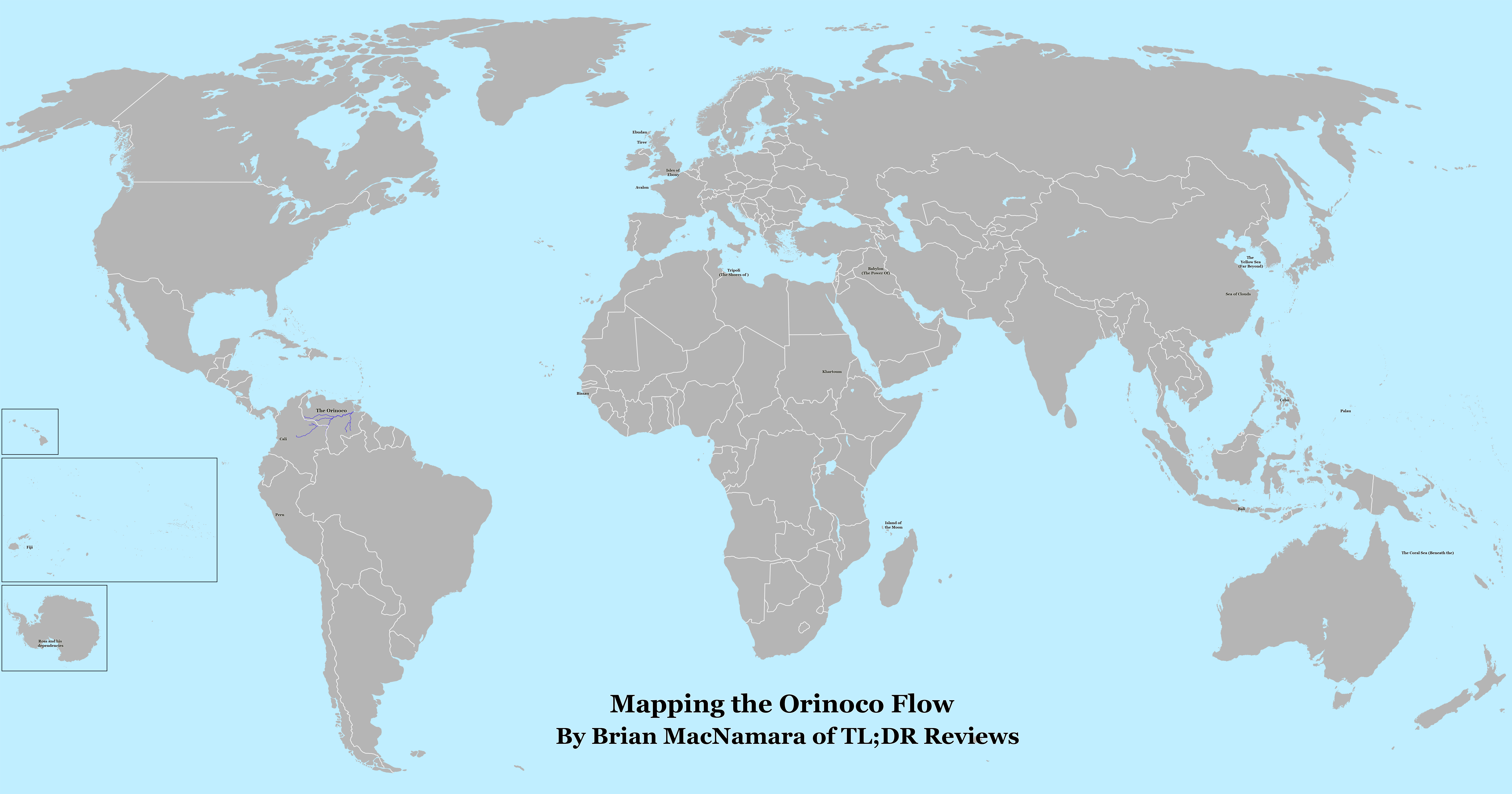 Mapping Enya’s Orinoco Flow – Map-It | TL;DR Movie Reviews and Analysis