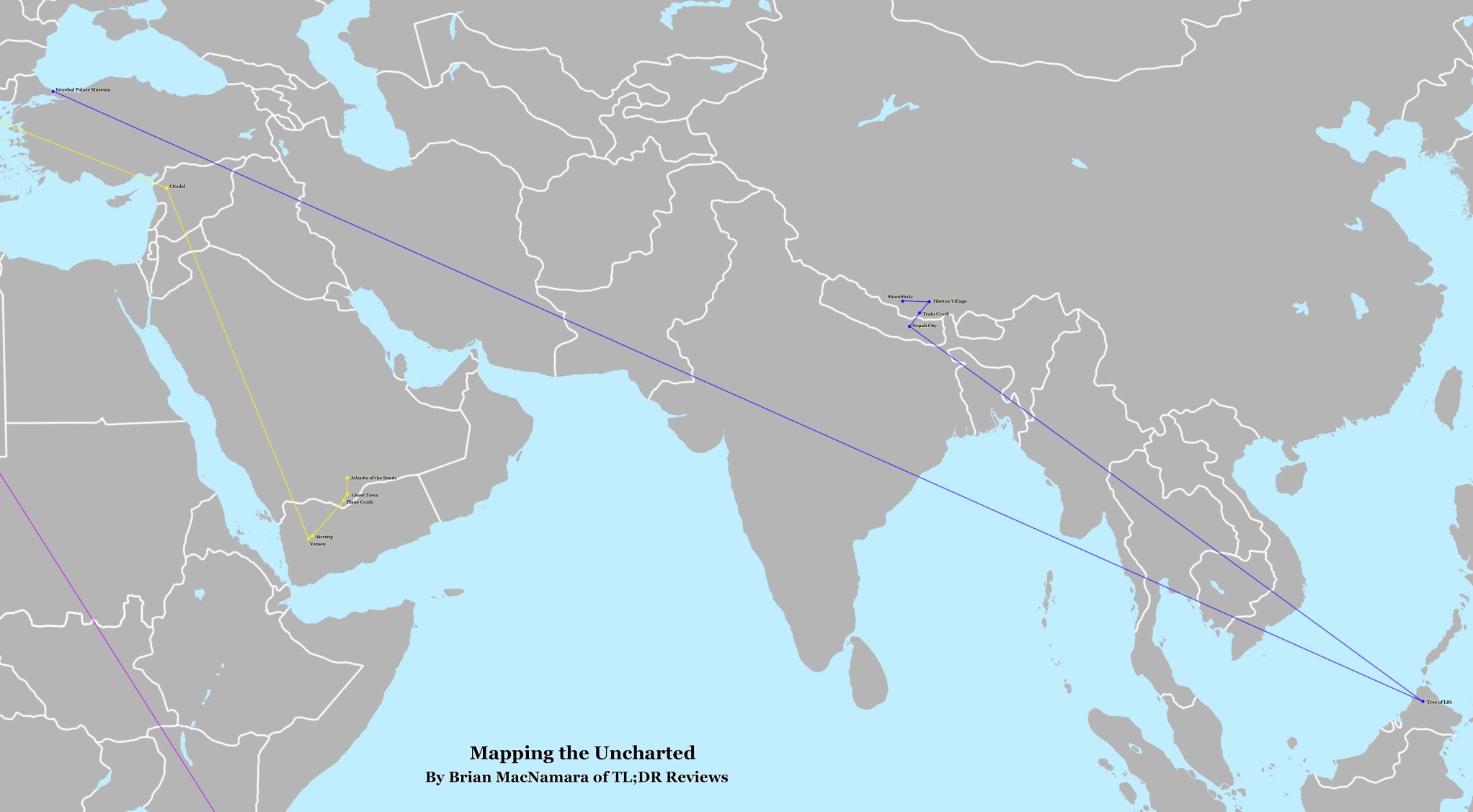 Mapping the Uncharted Games – Map-It | TL;DR Movie Reviews and Analysis