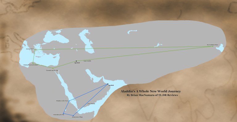 Mapping Aladdin’s ‘A Whole New World’ | TL;DR Movie Reviews and Analysis